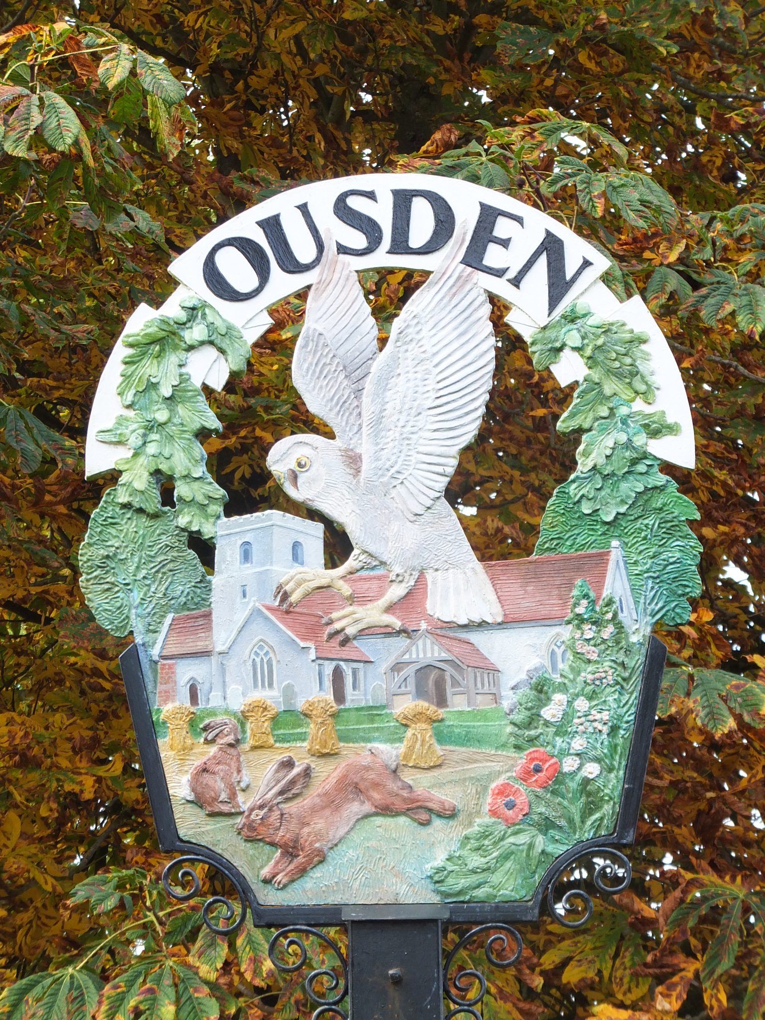 Ousden Circular Walks - Valleys and Views - Discover Suffolk